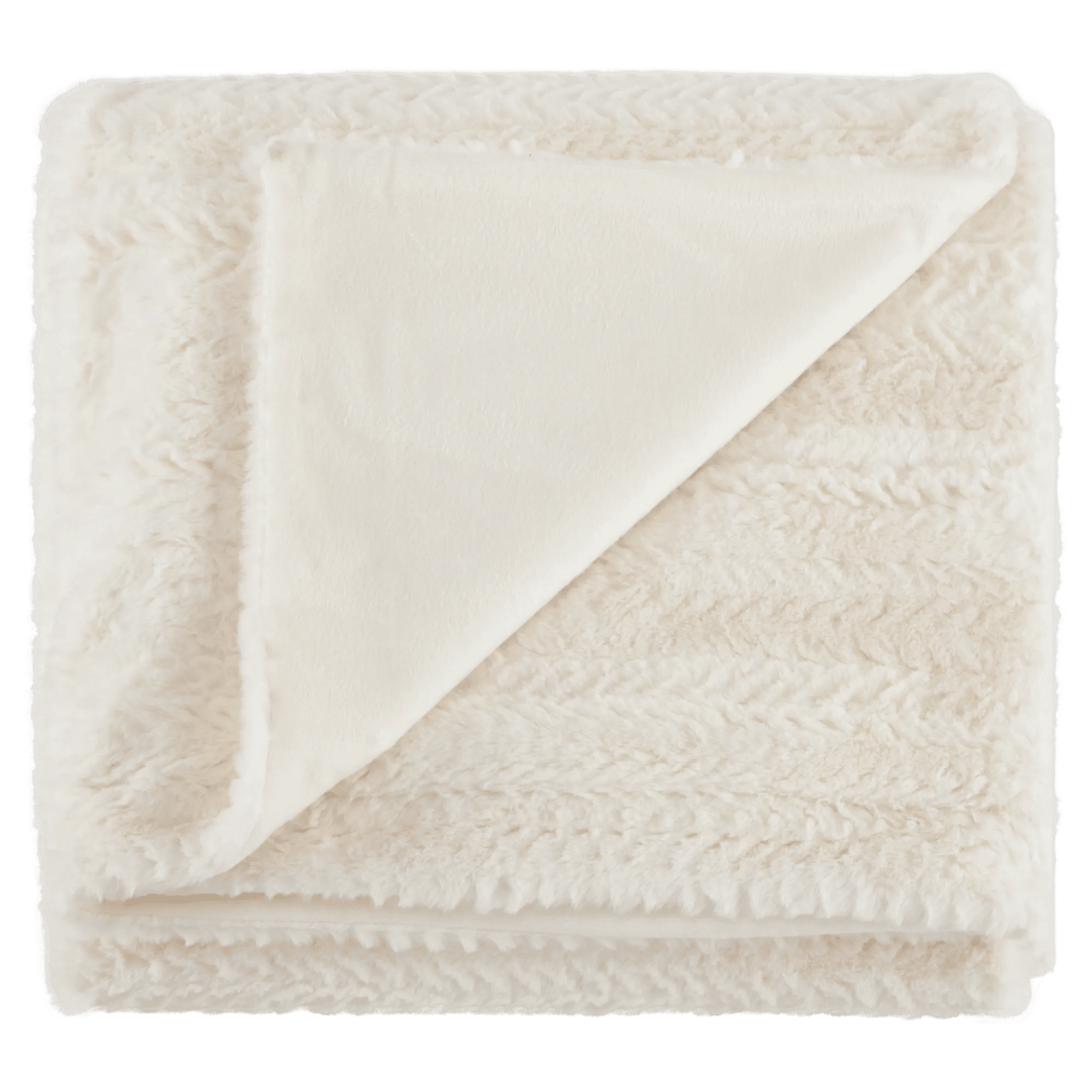 Click here for Bouclair Off White Ellyn Faux Fur Throw 50x60 In (... prices