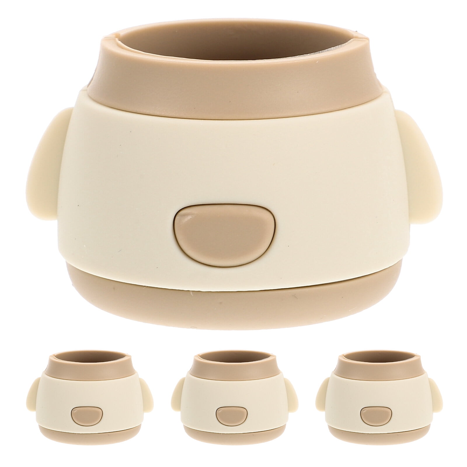 4pcs Silicone Table Feet Covers Table Leg Protectors Chair Leg Caps ...