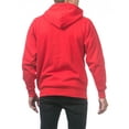 Pro Club Mens Heavyweight Full Zip Fleece Hoodie 7X-Large Red - Walmart.com