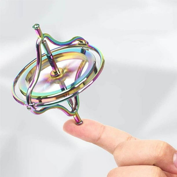 pitrice Alloy Anti-Gravity Spinning Top Decompression Toy Finger Toy ...