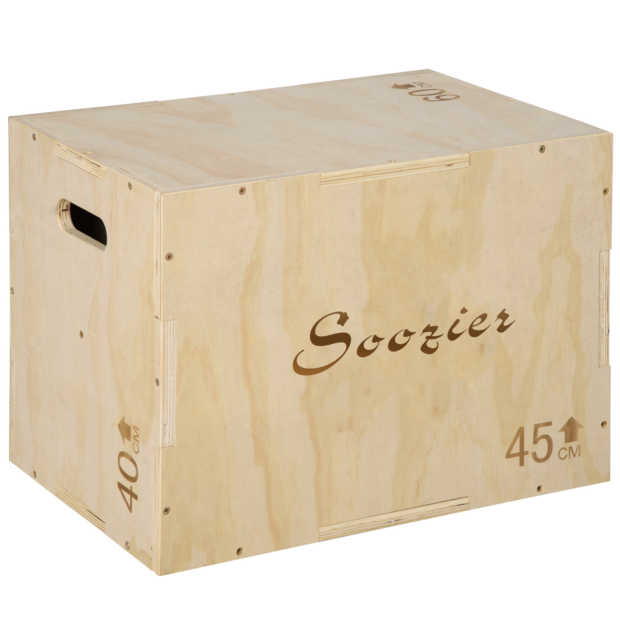 Click here for Soozier 3-In-1 Wooden Plyo Box With Handle Opening... prices