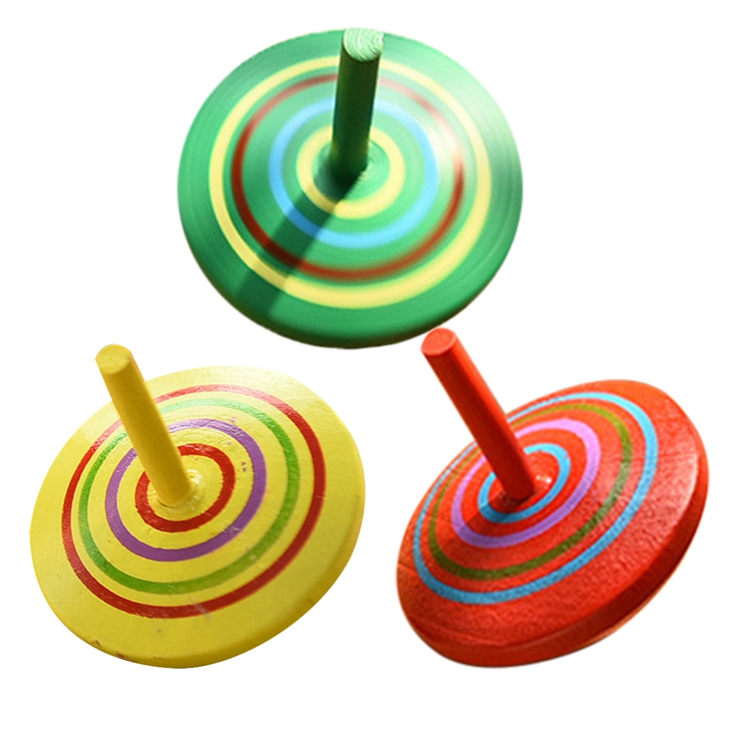 Click here for Nobrand 30pcs Wood Spinning Tops Creative Funny Wo... prices