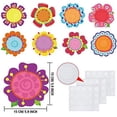 45 Pieces Flowers Cut-Outs Springtime Classroom Blooms Decoration ...