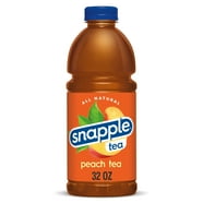 Snapple Peach Tea, 16 fl oz glass bottles, 12 pack - Walmart.com