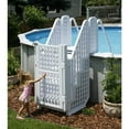 Blue Wave Splash Above Ground Pool 4-Step Entry System with Gate and ...
