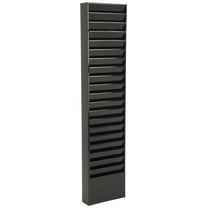 Metal Hanging File Folder Holder Organizer, Wall Rack for Office and ...