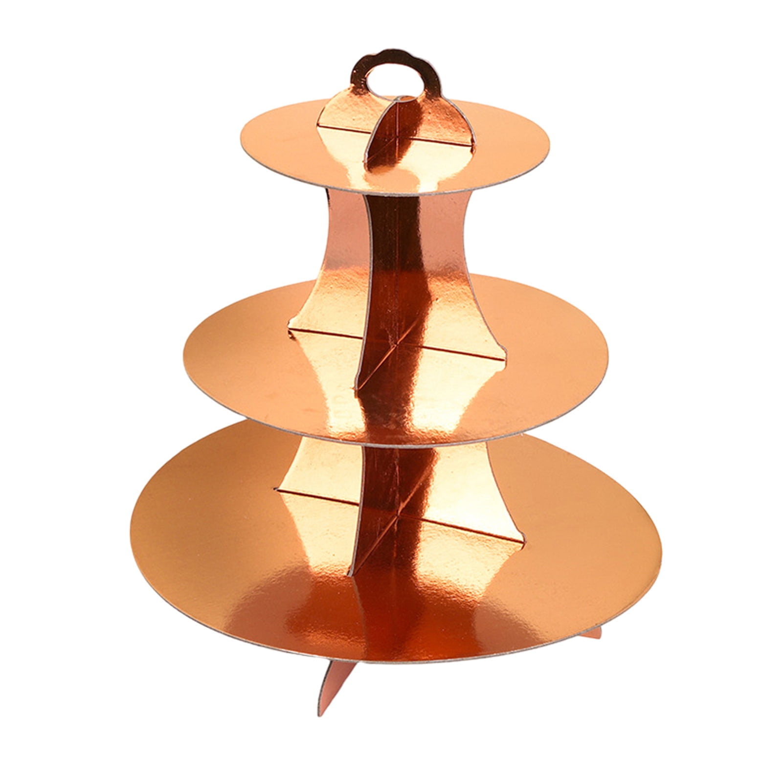 Cake Stand - Easy to Assemble 3 Layers Birthday Cake Display Rack ...