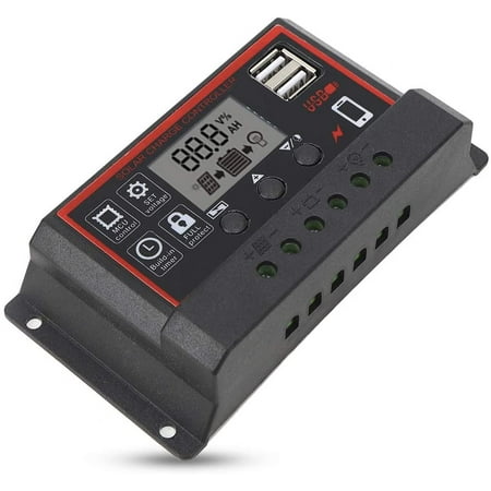 【Dyfrio Over/Short Current 3Stage Charging Management Ultra-Low Heat Anti-Backflow Solar Charge ...