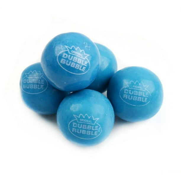 Dubble Bubble Blueberry Smoothie Gum Balls 3 lb. Bulk Bag - Walmart.com