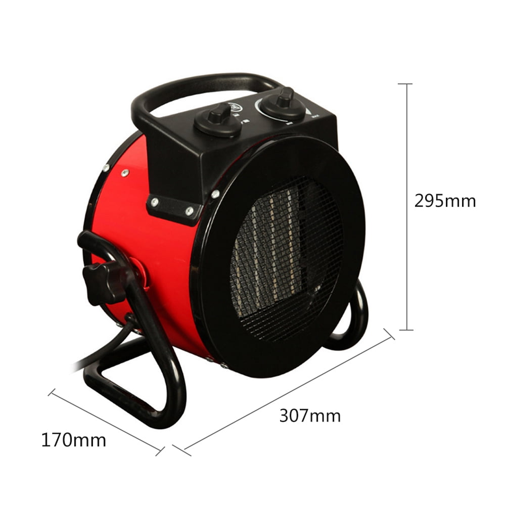 2KW/3KW Industrial Heater Warm Air Blower Heater Dryer Fan Heater ...