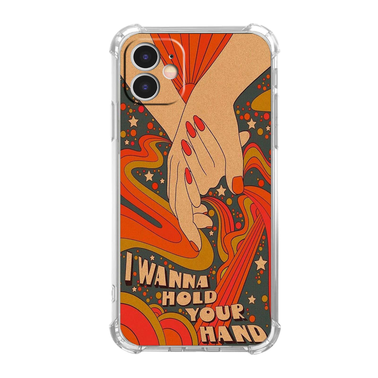Hold Your Hand Case for iPhone 11,Aesthetic Art Design Pattern Soft ...