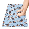 Panda Pattern Bath Mat 39x20 Inch Soft Absorbent Non-Slip Plush ...