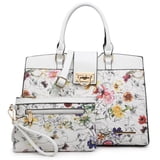 Dasein Handbags for Women Purses Monogram Satchel Purse Large Tote ...