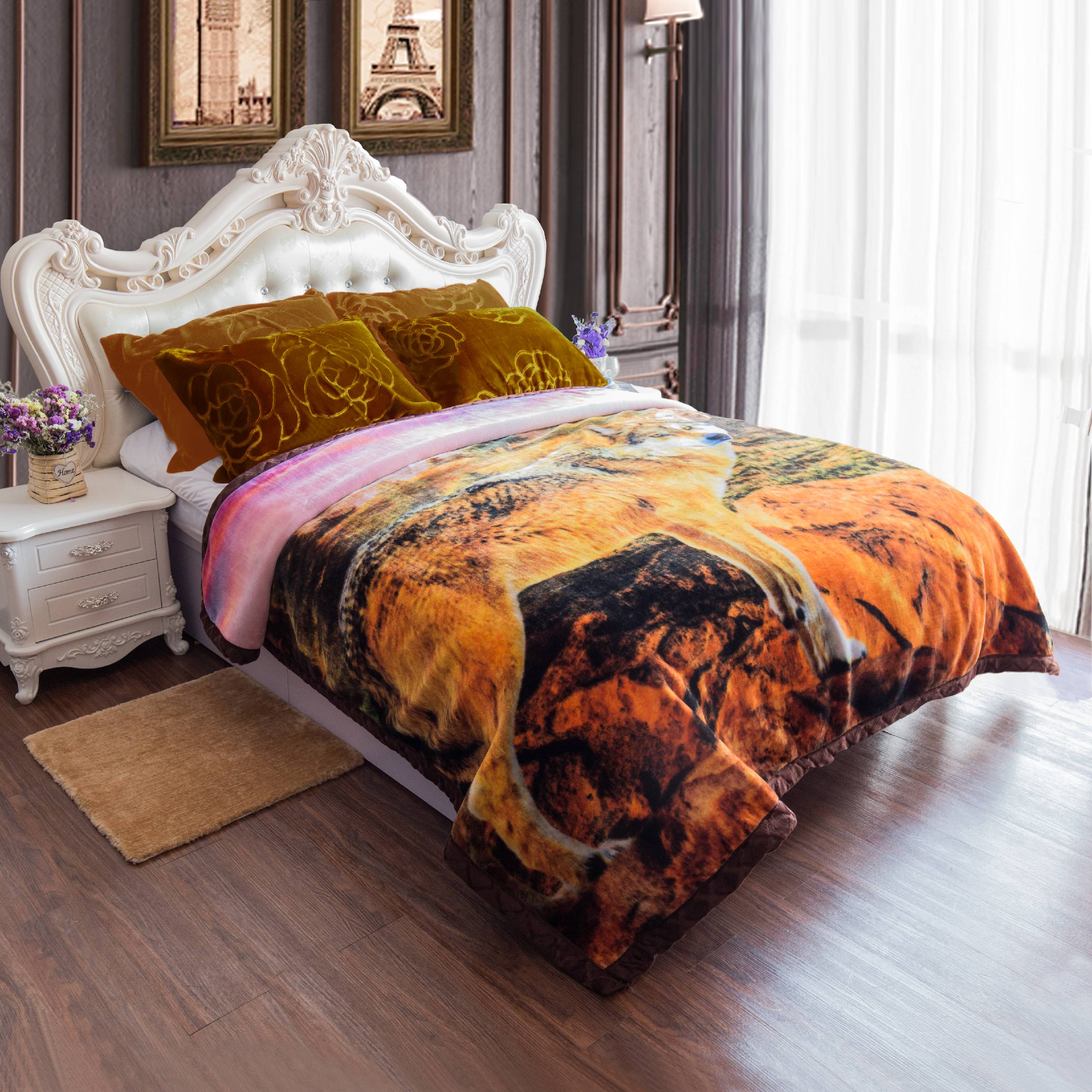 King Size Soft Plush Heavy Thick Blanket For Winter 2 Ply Warm Blanket King Size Soft Plush Heavy Thick Blanket For Winter 2 Ply Warm Blanket