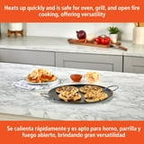 Im Usa 13.5in Carbon Steel Nonstick Round Comal with Metal Handles ...