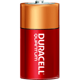 Duracell 1.5V Quantum Alkaline C Batteries with PowerCheck, 3 Pack ...