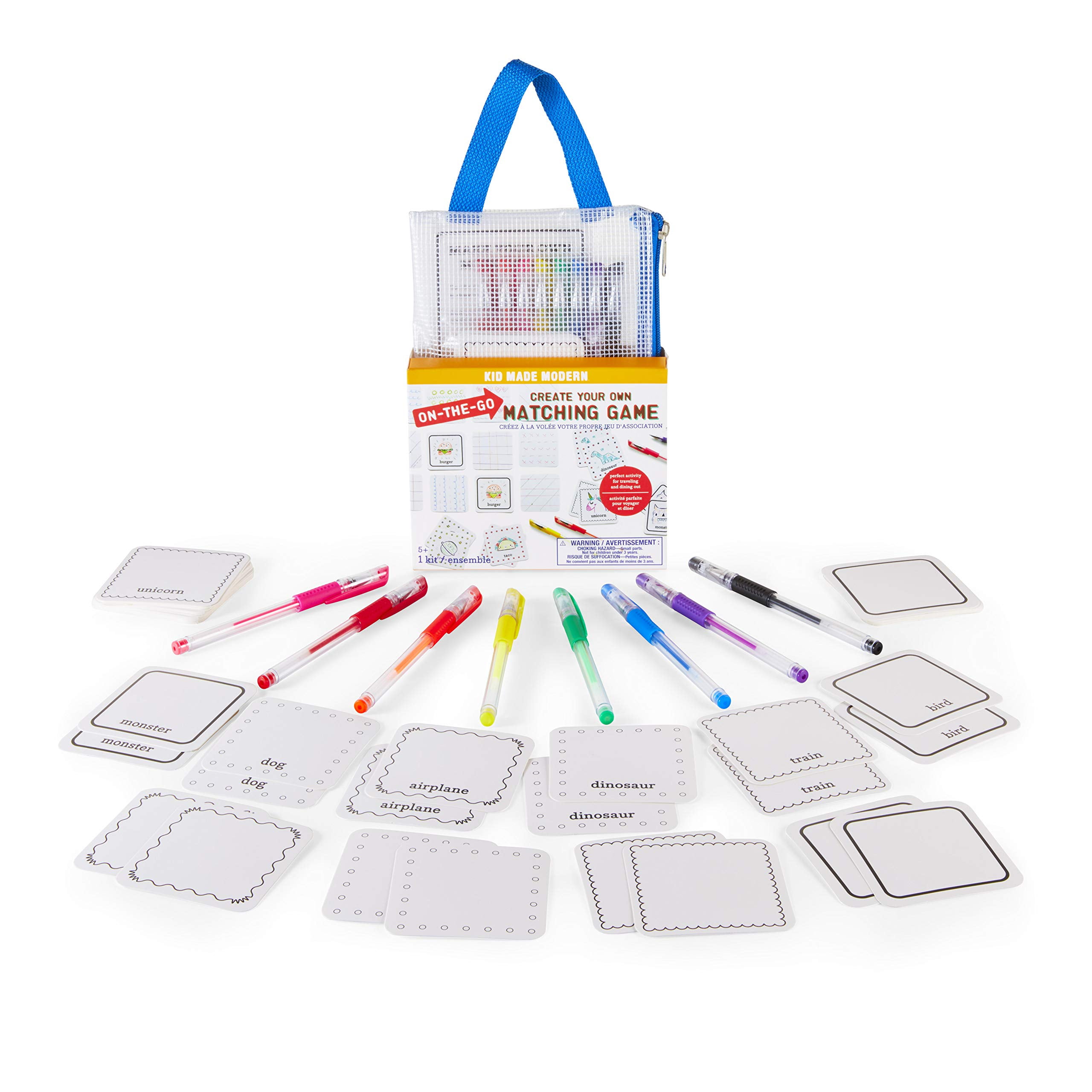 Kid Made Modern Kids Arts and Crafts On-The-Go Match Game Kit - Design ...