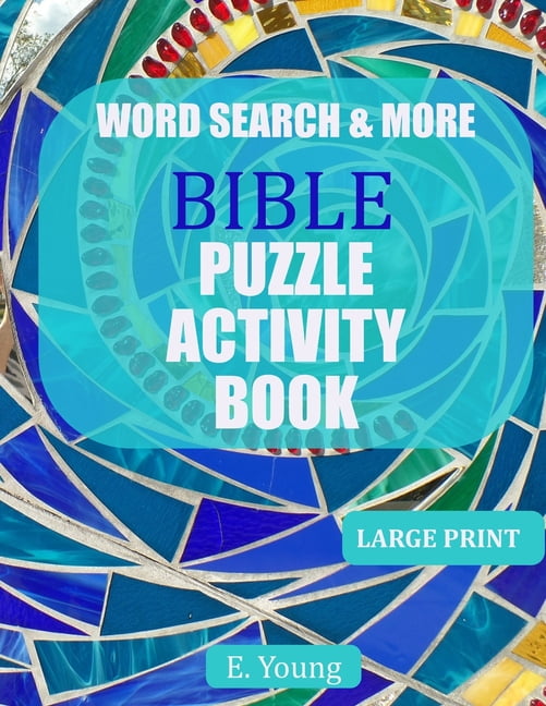 Word Search & More Bible Puzzle Activity Book : 79 Large Print Puzzles ...