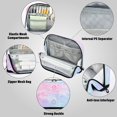 8.3"x5.9" Large-Capacity Multi-Pocket Vertical Pencil Case Dreamy ...
