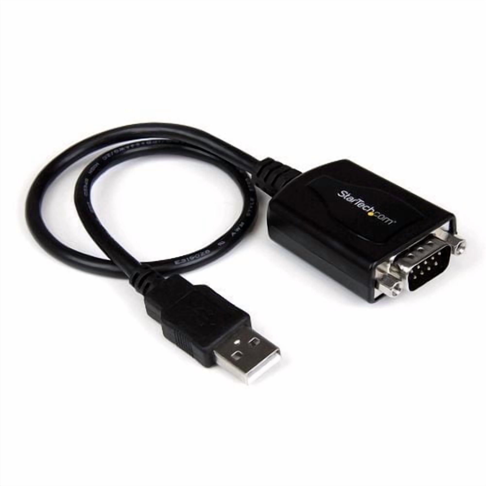 StarTech. com ICUSB232PRO USB to Serial Adapter - Prolific PL-2303 - COM Port Retention - USB to RS232 Adapter Cable - USB Serial