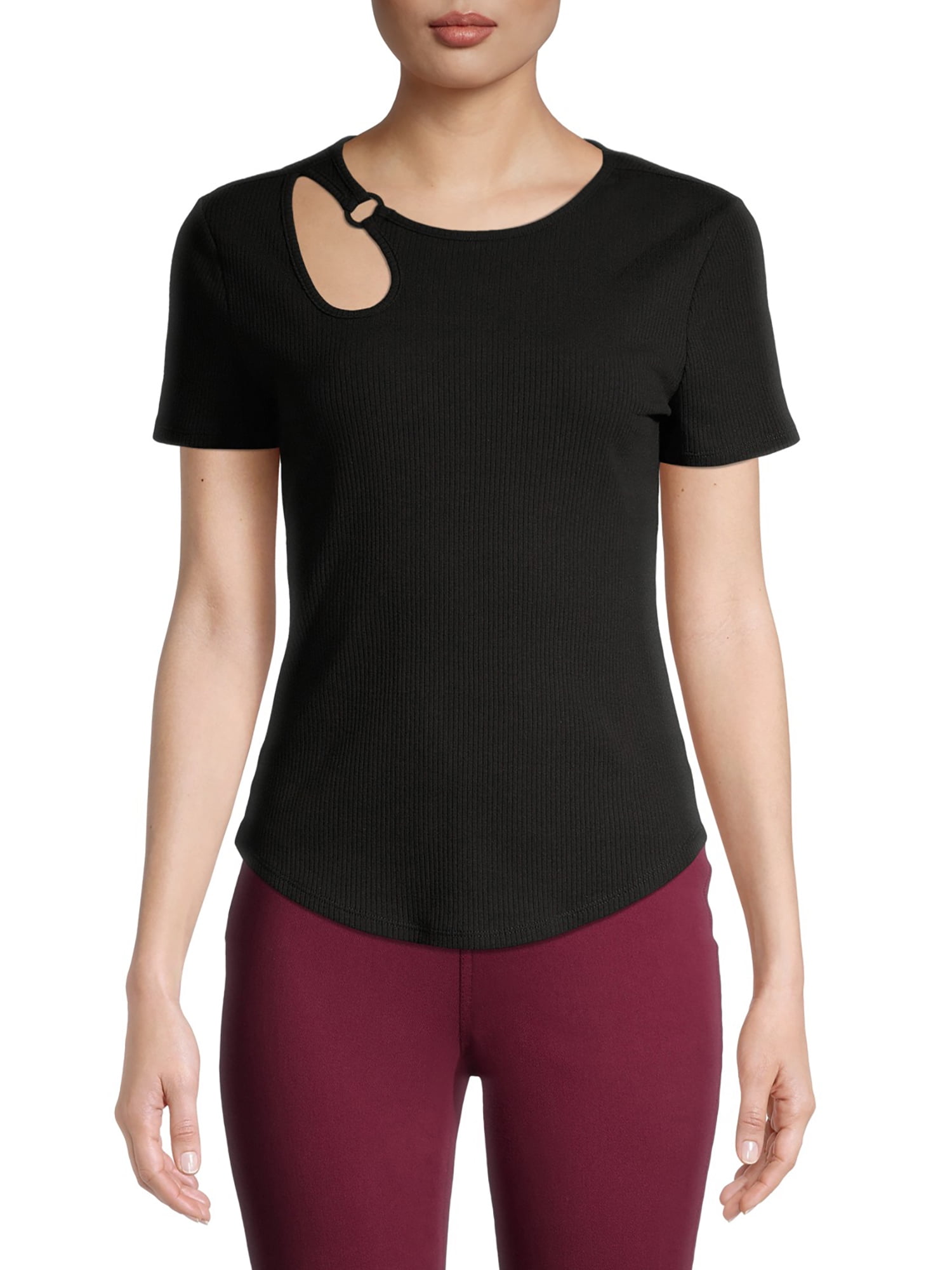 No Boundaries Tear Drop Top - Walmart.com