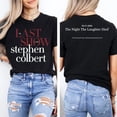 The Last Show with Stephen Colbert 2026 T-Shirt, Late Night Comedy Tee ...