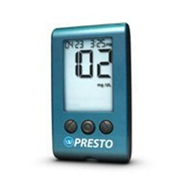 Agamatrix 81982400 Wavesense Presto Blood Glucose Meter Kit - Walmart.com