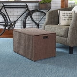 Household Essentials Large Woven Sturge Chest | Paper Rope | Coffee ...