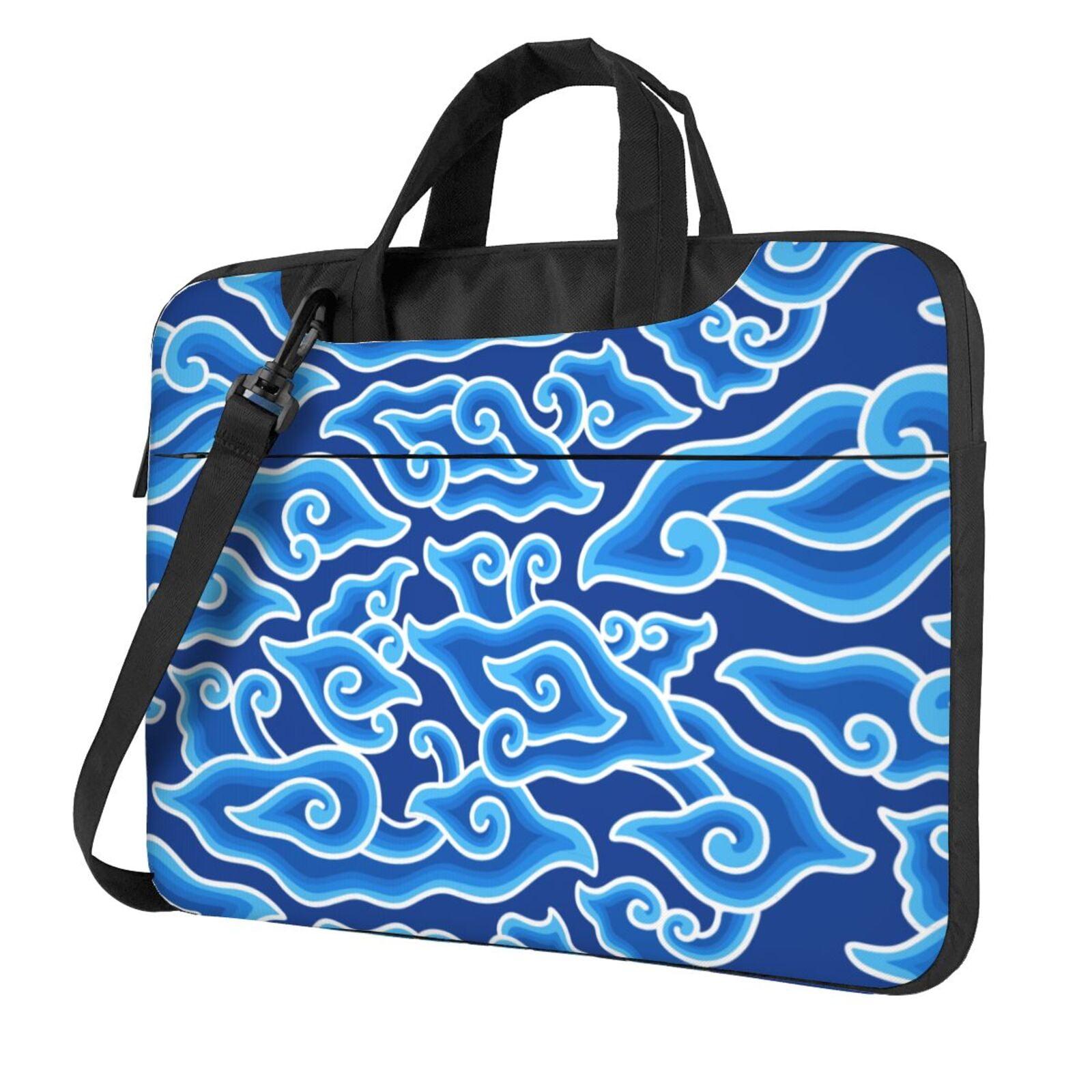 Abstract Blue Cloud Laptop Bag, 15.6 inch Laptop or Tablet, Business ...