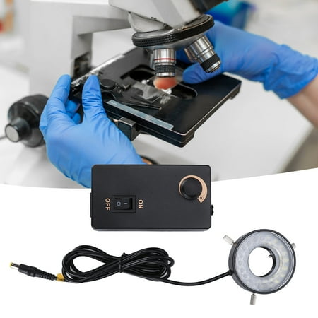 LED Ring Light, Microscope LED Light, Built-In Led Lights Flame ...