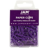 JAM Jumbo Paper Clips, Orange, 2 Packs of 75, Large - Walmart.com
