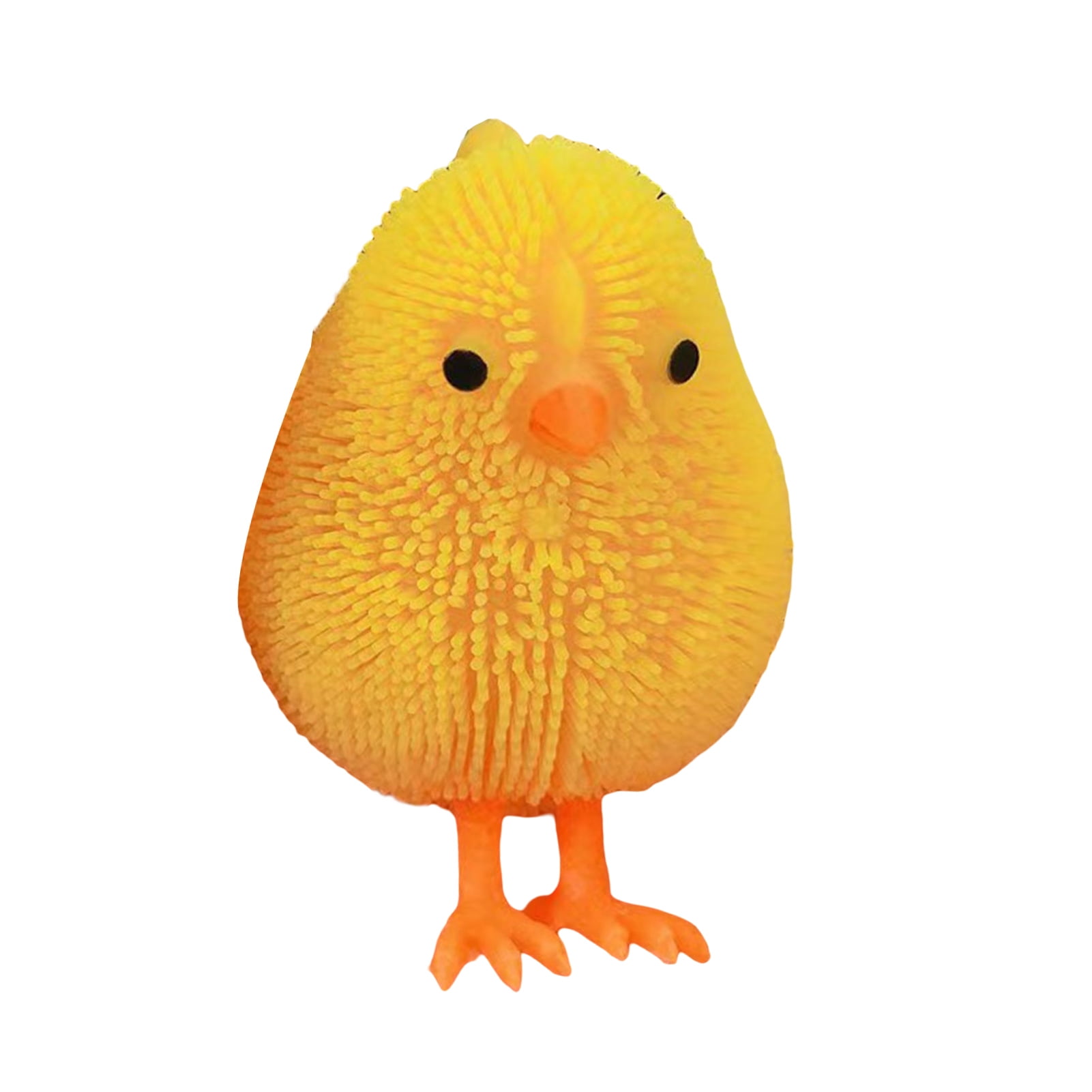 Skindy LED Light Up Yellow Chick Squeeze Toy - Luminous and Fun Soft ...