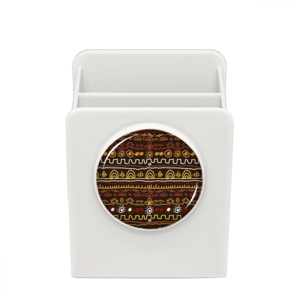 Africa Pritive Aboriginal Style Tribal Desk Pencil Holder Cup Pen ...