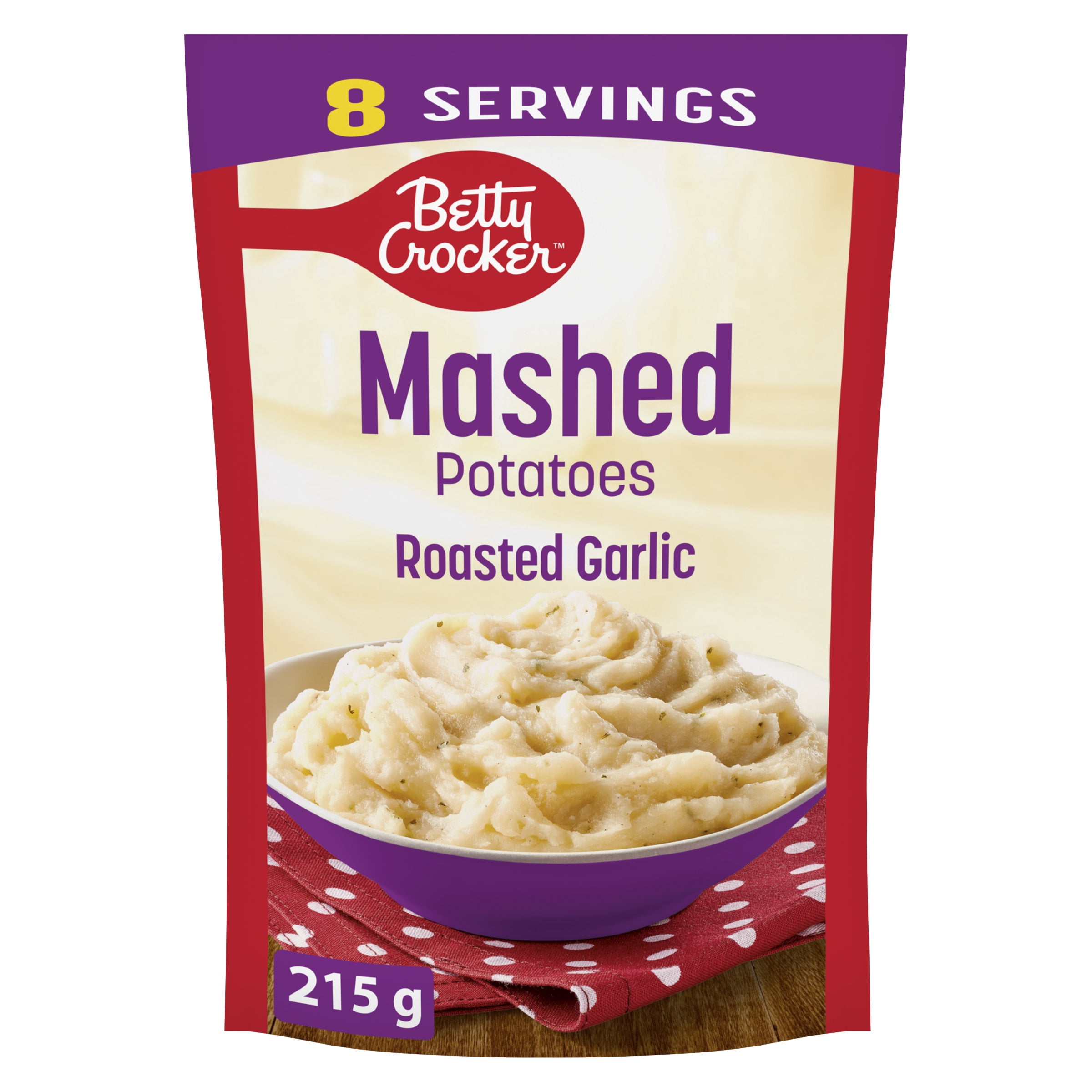 Betty Crocker Roasted Garlic Mashed Potatoes - Walmart.ca