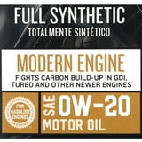 Valvoline Modern Engine SAE 0W-20 Full Synthetic Motor Oil 5 QT ...