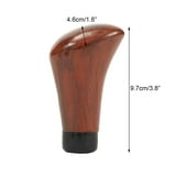 Walnut Wood Grain Car Gear Head Shift Shifter Lever Stick Knob ...