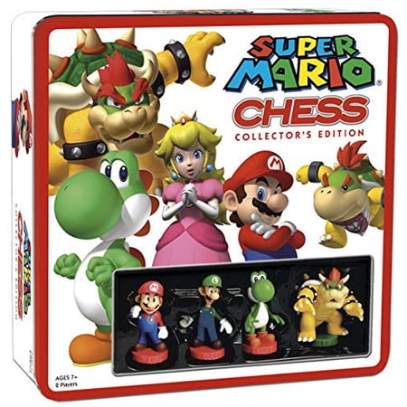 SUPER MARIO Chess Set | 32 Custom Scuplt Chesspiece Including Iconic ...