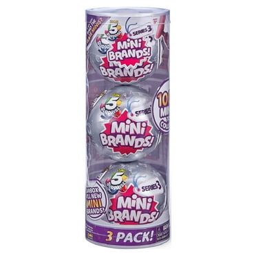 5 Surprise Mini Brands Mystery Capsule Real Miniature Brands ...