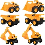 TIFOR Construction Machines Truck Toys, Backhoe and Excavator Vehicles ...
