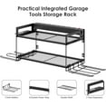Garage Tools Storage with Charging Station. Power Tool Battery ...