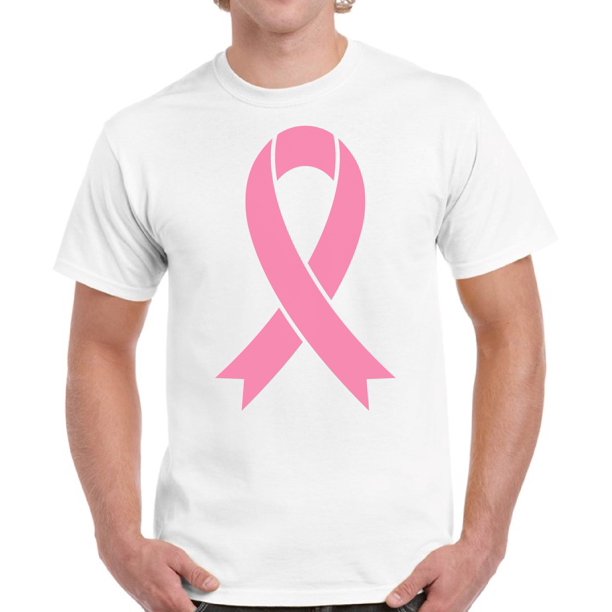 Pink Ribbon TShirt for Men Awareness Mens T-Shirt - S M L XL 2XL 3XL ...