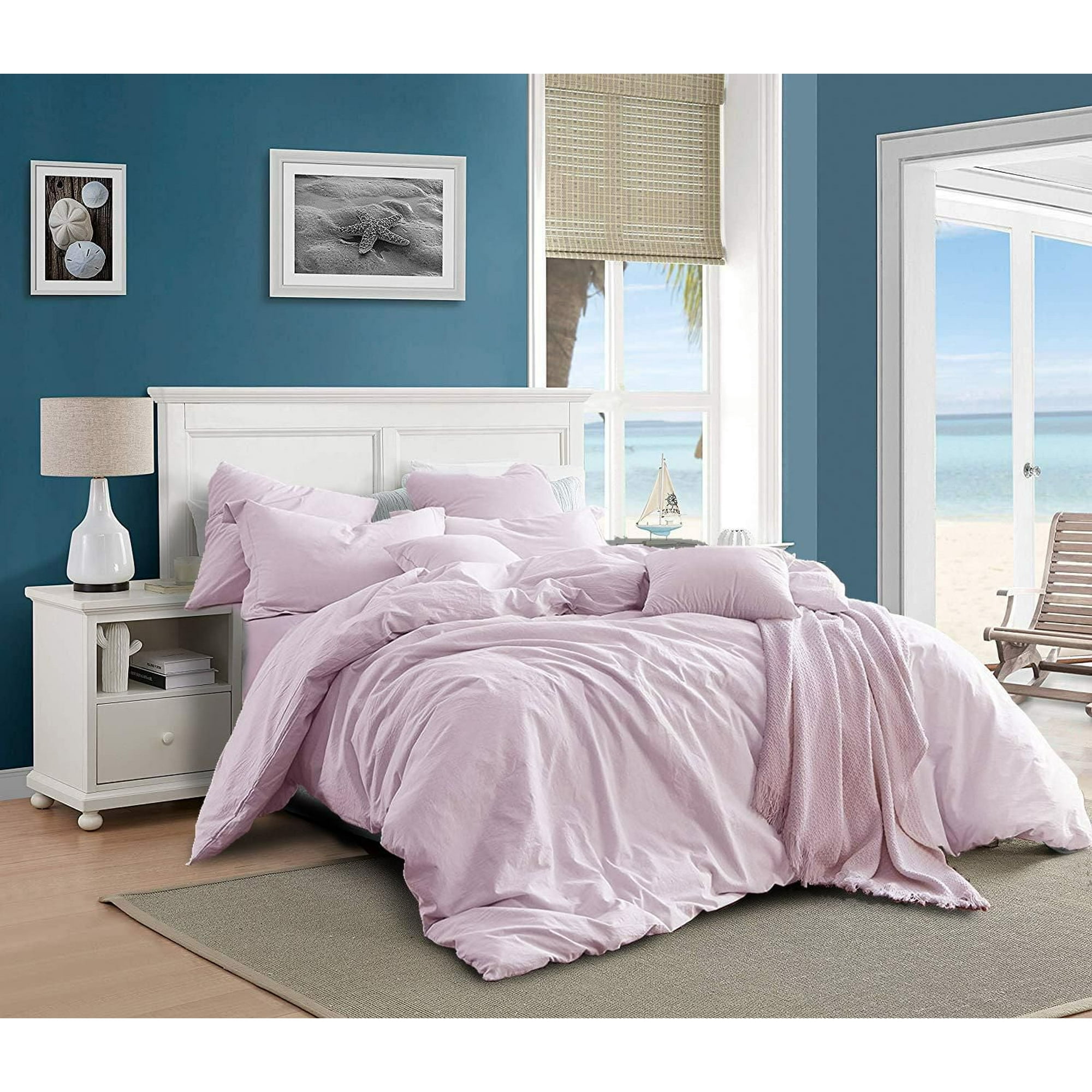 Click here for Swift Home 100 Cotton Solid Prewashed Duvet Cover... prices