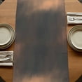 Abstract Pine Trees Burlap Cotton Table Runner 13x72 Inches Long, Amber ...
