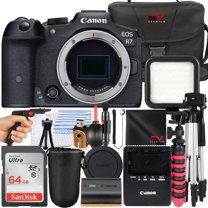 Canon EOS R7 Mirrorless Camera (Body Only) with 2 Pack SanDisk 32GB ...