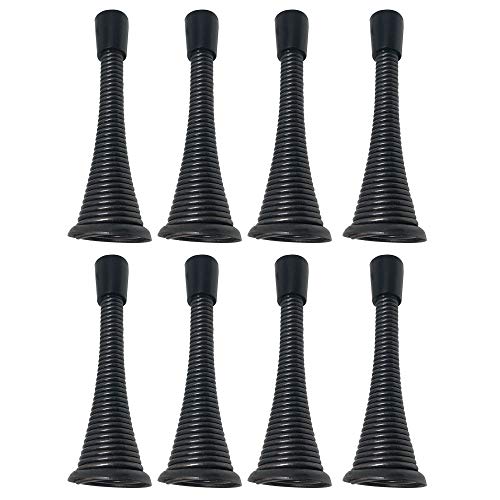 Litepak Spring Door Stop 3" Premium Heavy Duty Stopper Steel w/Plastic ...