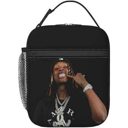 King Von Rapper Insulated Lunch Bag For Women/Men - Reusable Lunch Box ...