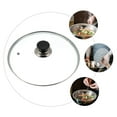 Lid Pot Pan Inch Universal Cover Skillet Lids 10 Replacement Glass ...