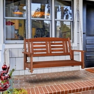 Jack Post Jennings Heavy Duty 5' Outdoor Porch Swing with Chains ...