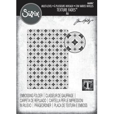 Sizzix Texture Fades Embossing Folder By Tim Holtz-Skull Damask ...