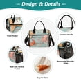 ALAZA Starfish Octopus on Wooden Print Cooler Lunch Bag Insulated ...